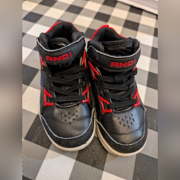 And1 | Shoes | And Kids Sneakers In Black And Red | Poshmark